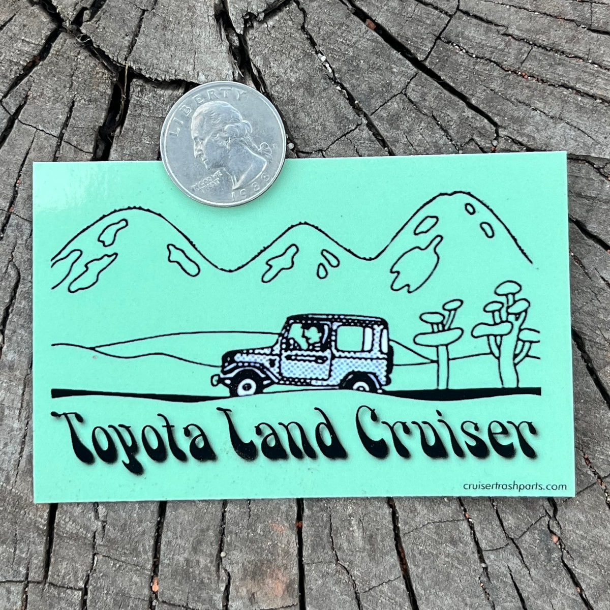 40 Mountain Adventures Sticker – Cruiser Trash Parts